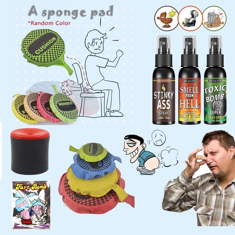 30ml Fart Spray Joke Stinky Gas Stink Bomb Prank Novelties Toy Gag ...