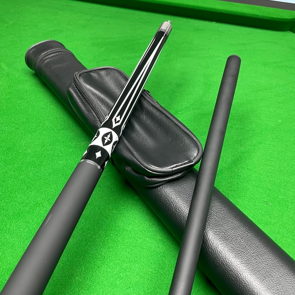 Durable American Billiard Cue Stick - White Pattern Composite Carbon ...