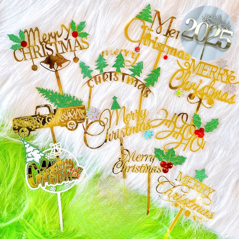 Merry Christmas, acrylic cake decoration,new acrylic cake decoration ...