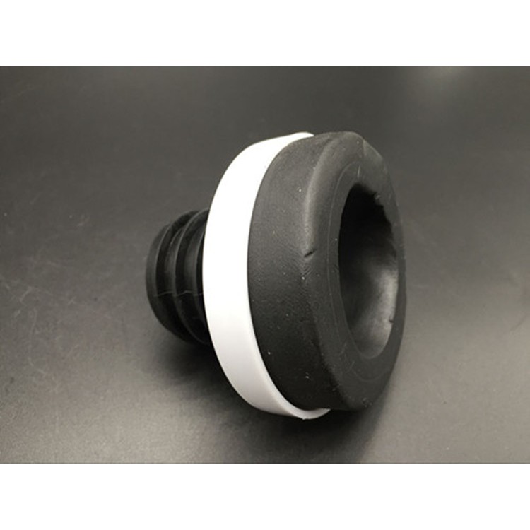 Rubber sealing ring for the flange wall of the urinal and the drainage ...