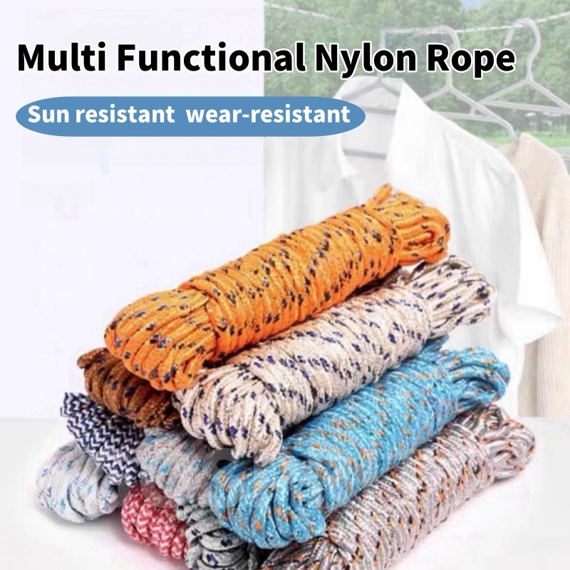 5M Multifunction Rope Clothesline Thick And Wear-resistant Nylon ...