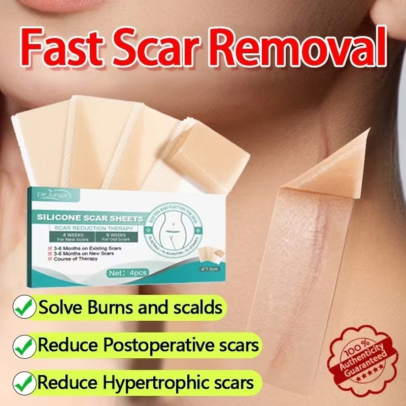 【Authentic】Silicone Scar Patches - Medical grade, invisible, prevents ...
