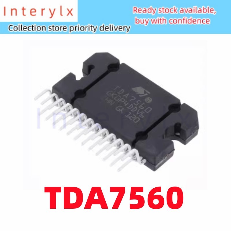 1pcs/lot Brand New Original TDA7560 7560 Straight Plug ZIP-25 4x45W Car ...