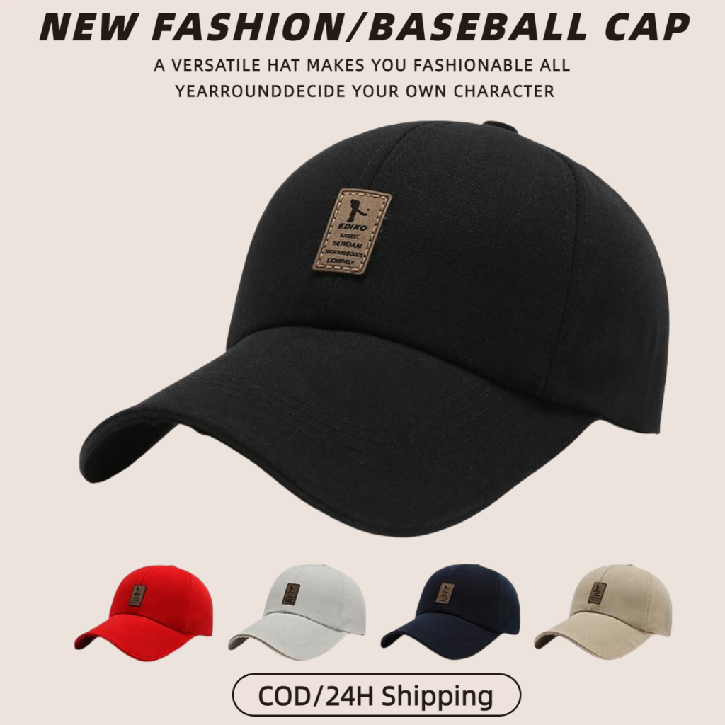 Fashion Baseball Cap Sports Golf Snapback Outdoor Simple Solid Hats ...