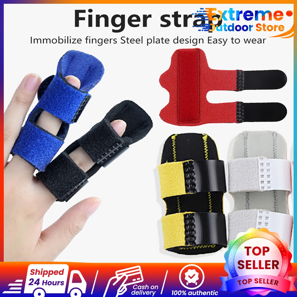 Sports Basketball Finger Splint Brace Built-in Aluminum Alloy Mallet ...