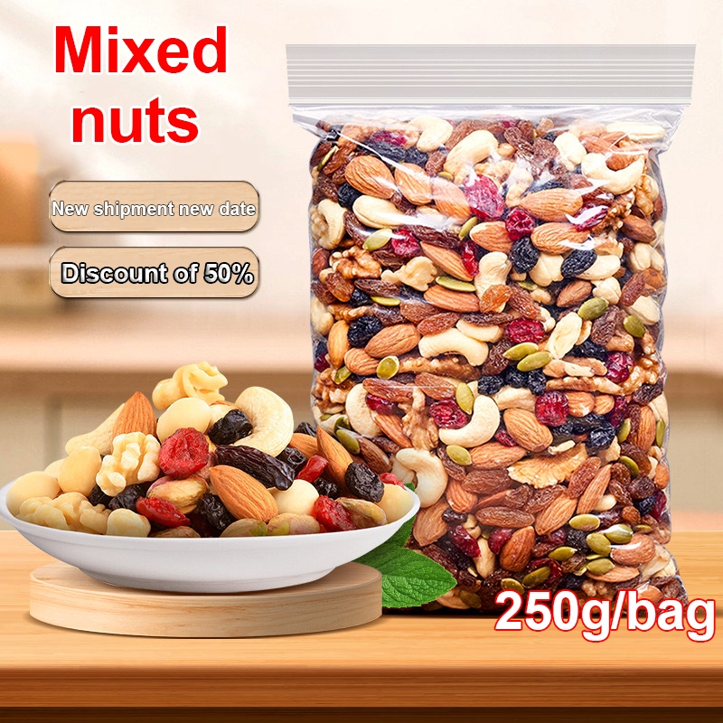 Daily Mixed nuts bag 7 Dried Fruit Nuts Mix Office Snacks Healthy ...