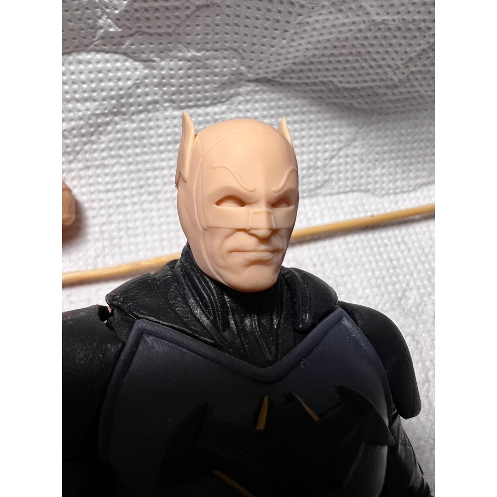 Unpainted 1/12 Scale Adam West Batman Head Carved Model Fit For 6 inches SHF MEZCO McFarlane ...