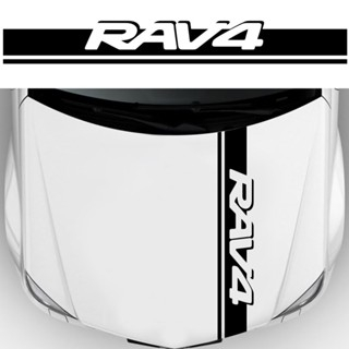 Toyota car hood sticker Rav4 personalized stripes modified hood ...