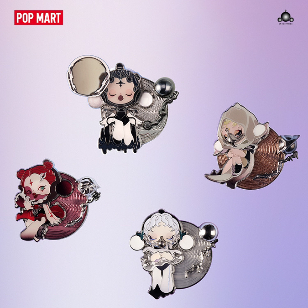 Skullpanda Sound Series Refrigerator Stickers popmart Mystery Box ...