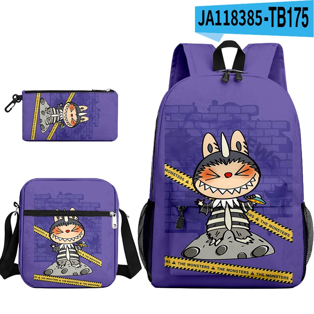 Labubu Complete School Companion Set Spacious Backpack, Ideal for ...