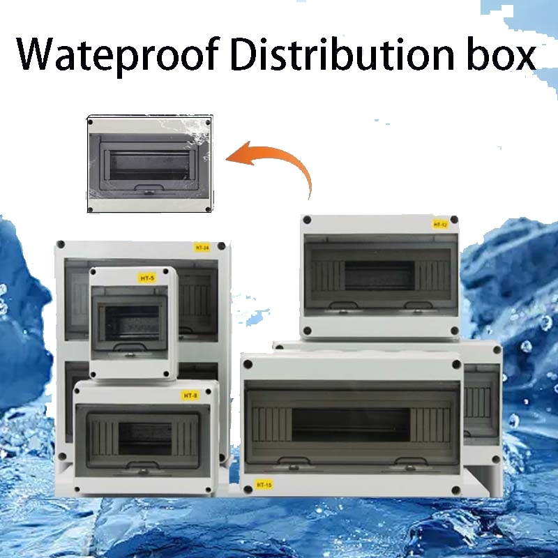 Dustproof and Waterproof Utility Breaker Distribution Box HT-5/8/12/15 ...
