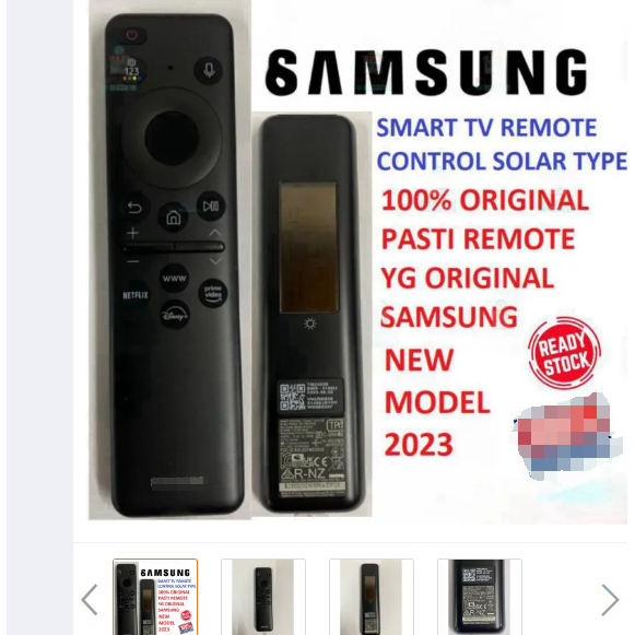 2023 Model BN59-01432J Solar Remote Control for Samsung Smart TV ...