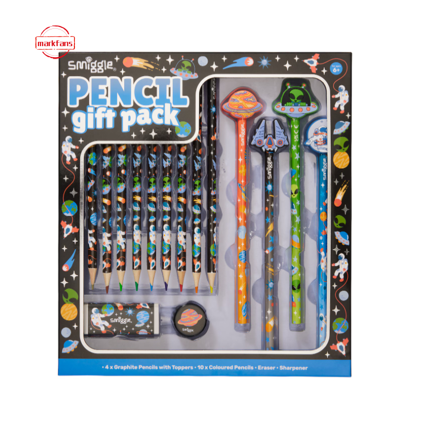 Smiggle Astronaut Space Pencil Gift Pack | Shopee Philippines