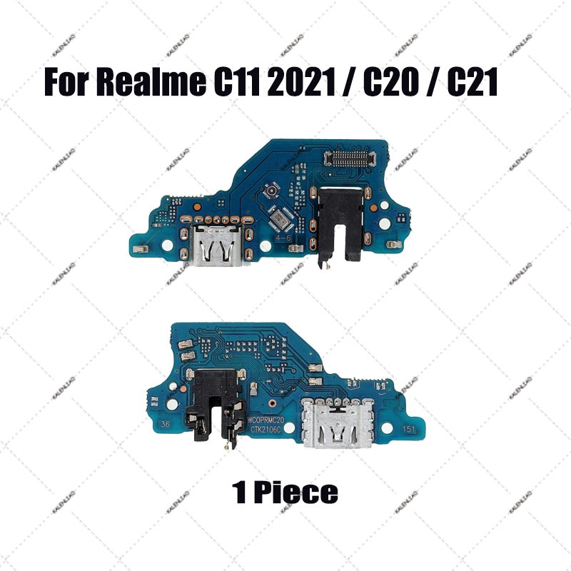 For Realme C20 / Realme C21 / Realme C11 2021 RMX3231 Original Charging Port Board | Shopee ...