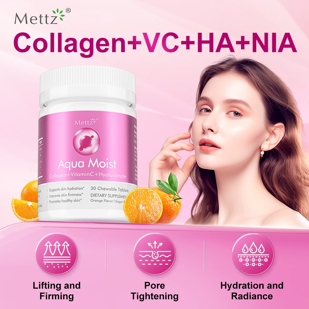 Mettz Fish Collagen Capsules Anti-Aging Whitening Skin Glow Collagen ...
