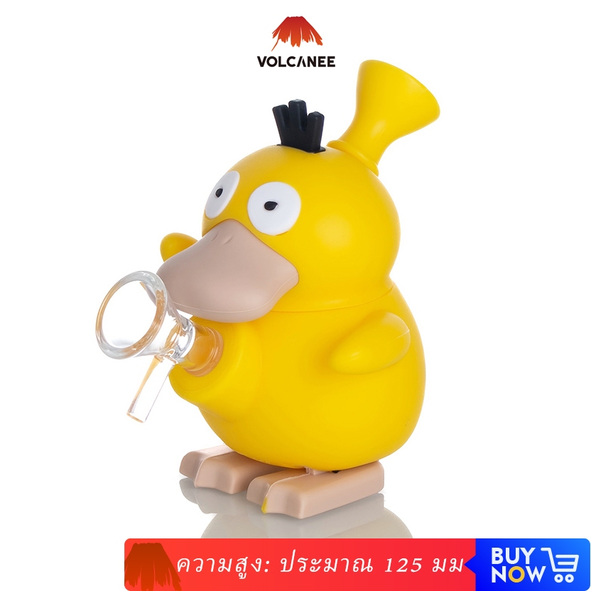 Cute and Special Duck Pattern Silicone Bong Dab Rig+Glass Bowl Ever ...