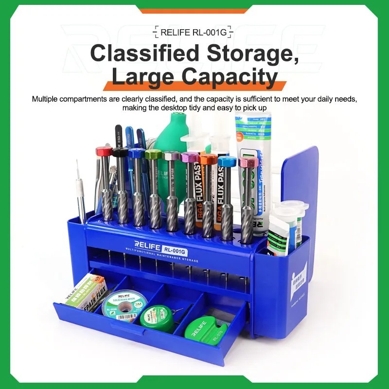 Repair Tool Multifunctional Storage Box Screwdriver Box Component ...