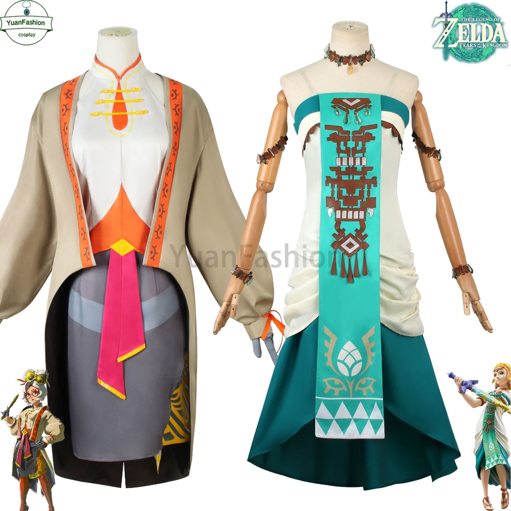 [Ready Stock] The Legend of Zelda Tears of the Kingdom cosplay Princess ...