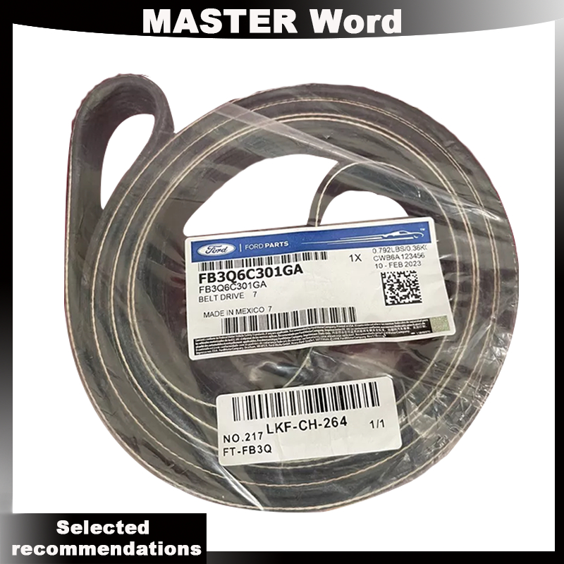Ford Drive Belt for Ford Everest 2.2L 2016-2020 / Ford Ranger 2.2L 2017 ...