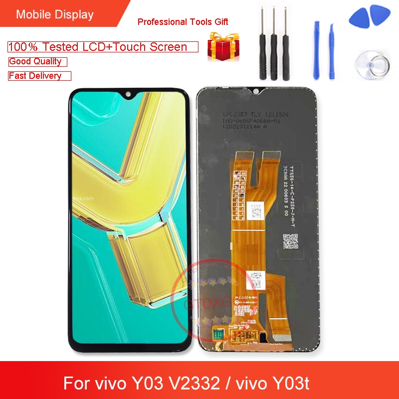 6.56 inches For vivo Y03 Y03t Original LCD Display Touch Panel Screen ...