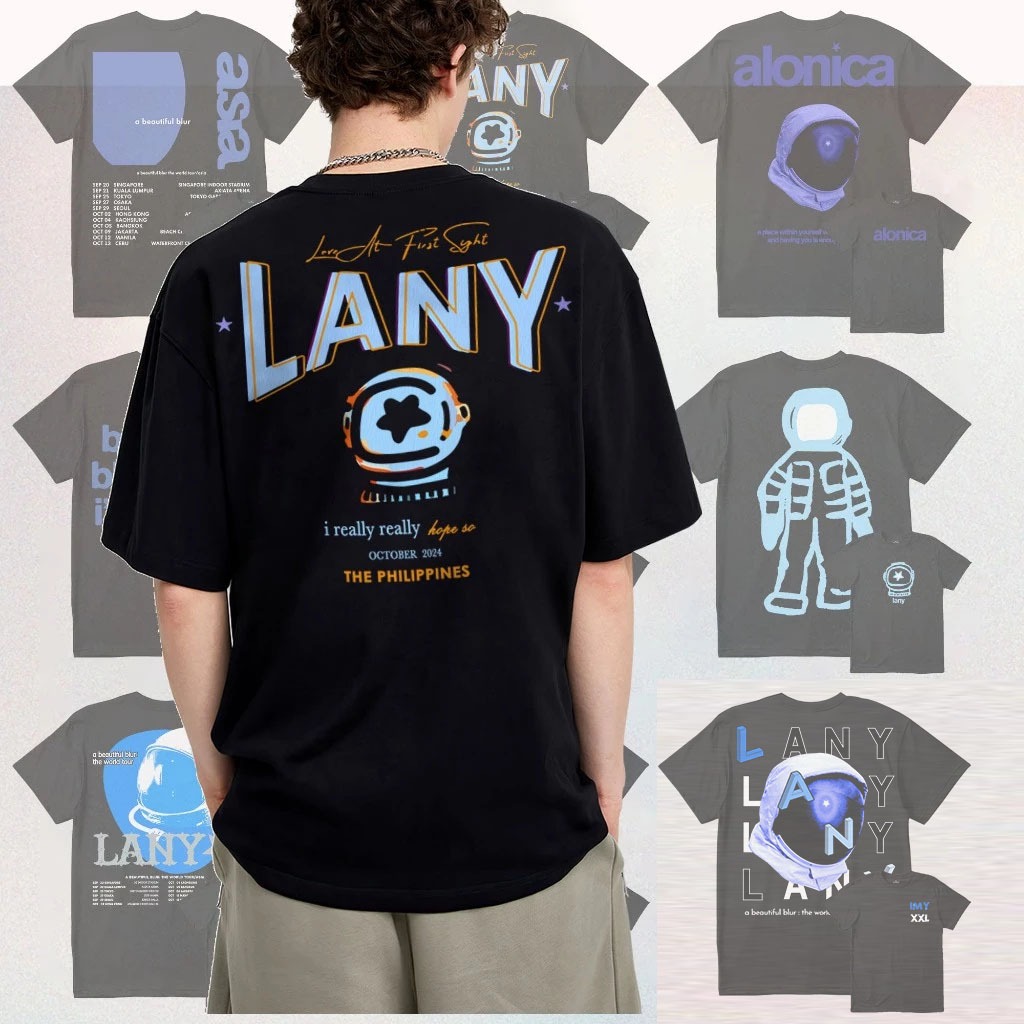LANY A Beautiful Blur Oct 2024 World Tour Fan Support T-shirt Cotton T ...