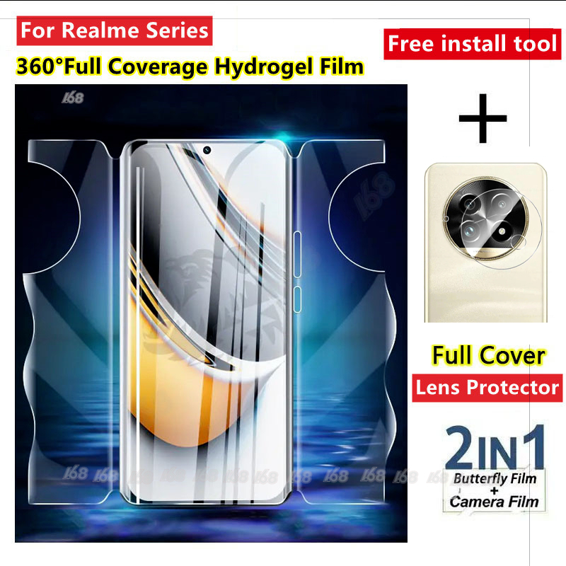 Realme 11 13 Pro Plus 5G Hydrogel film Realme 11 13 Pro 5G Screen ...