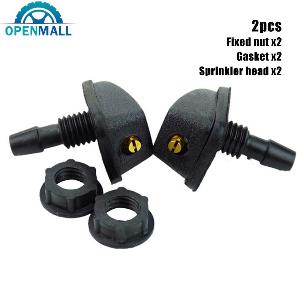 OM 2Pcs Car Windshield Wiper Washer Spray Nozzle for Mitsubishi Asx ...