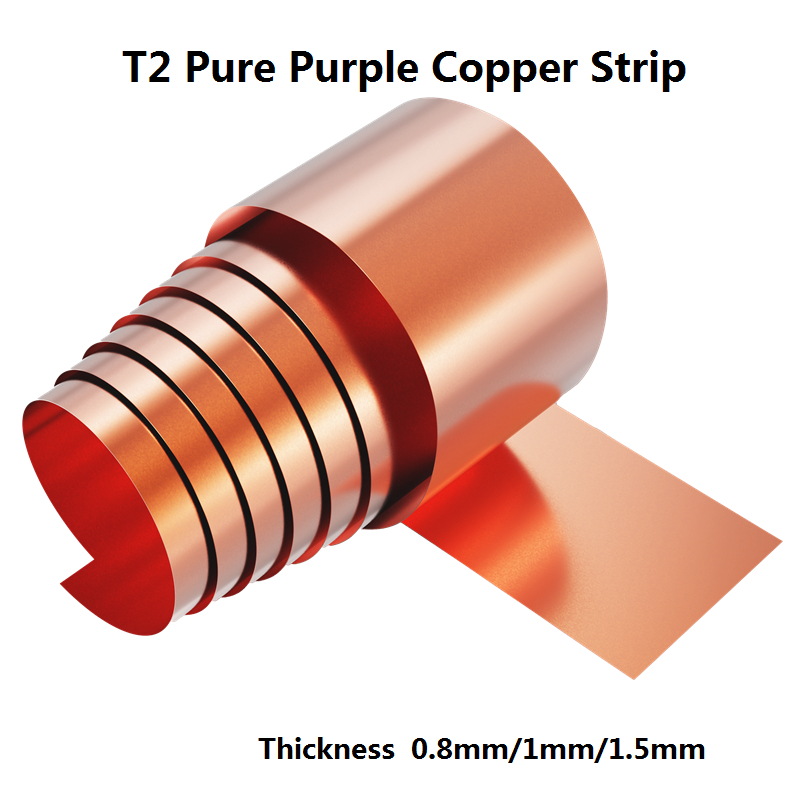 Copper Strip Pure Copper Plate Copper Foil Thin Copper Skin Grounding ...