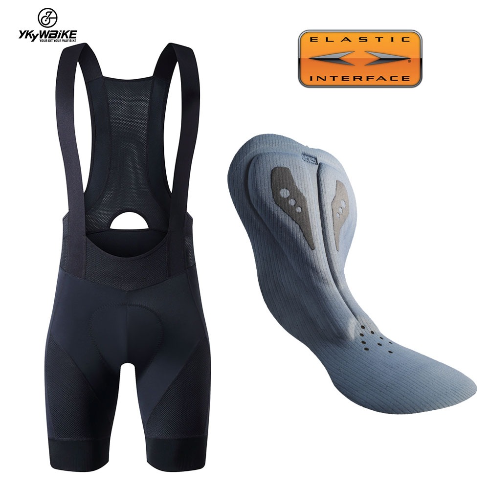 YKYWBIKE Men Summer 7-hour Long Distance Cycling Bib Shorts Italian pad ...