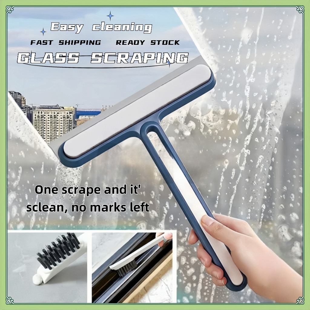 Window Glass Cleaner Wiper Water Scraper Squeegee for Home Car ...