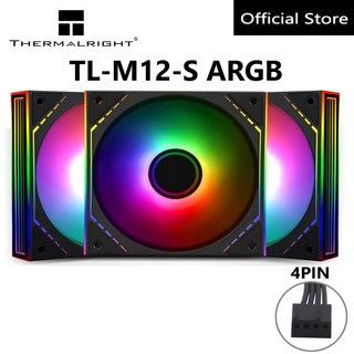 Thermalright TL-M12-S Black ARGB Case Fan 120mm CPU Cooler Fan Comes ...