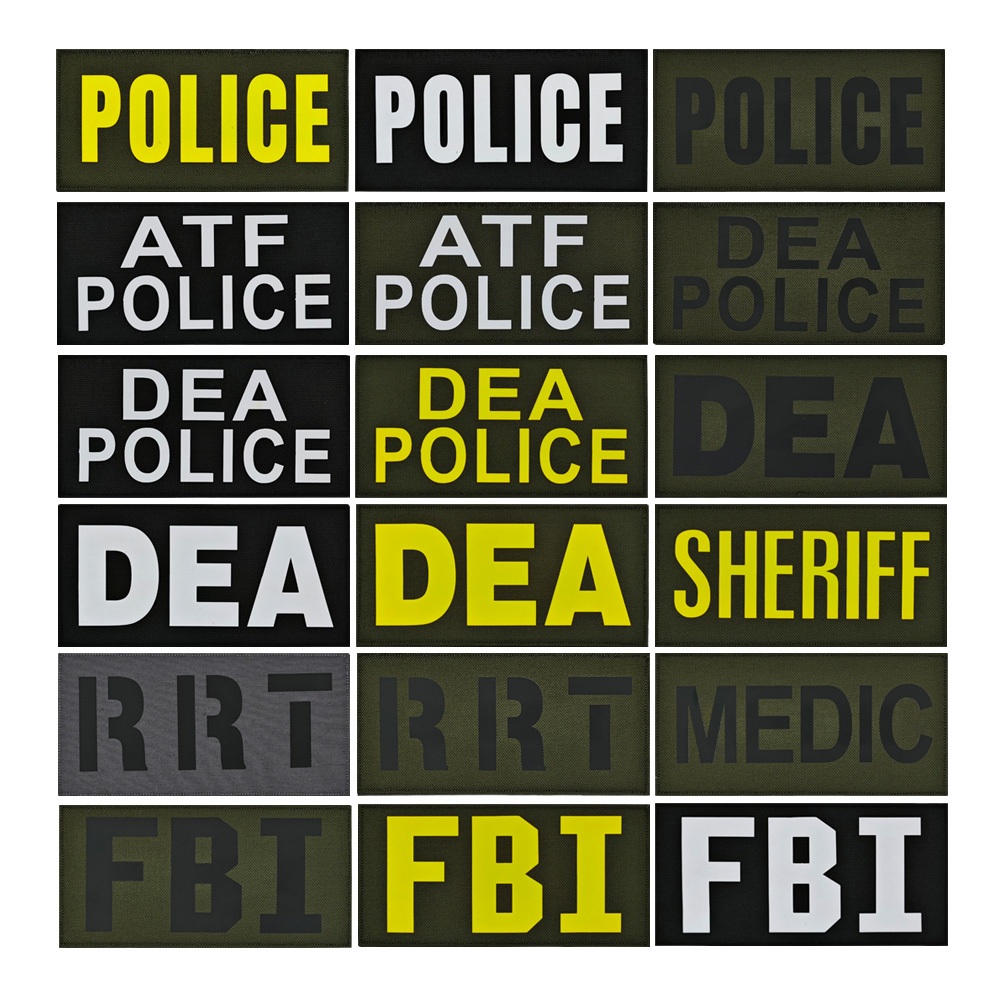 American FBI Tactical Morale Badge Law Enforcement Department Safety ...