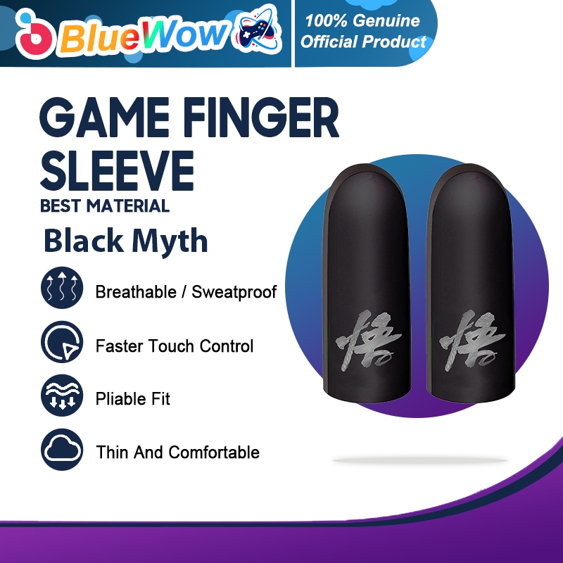 BlueWow Finger Sleeve Genuine Black Myth Wukong Game New Upgrad (2Pcs) Comes with a Beautifully ...