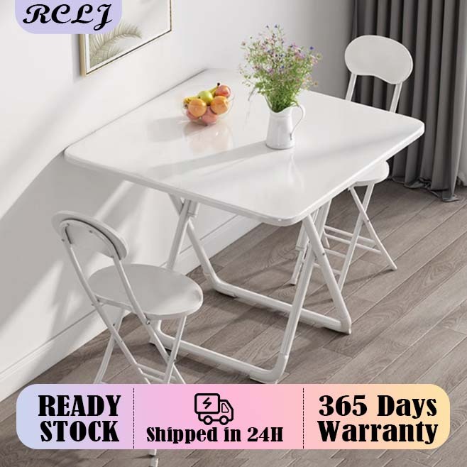 78%Discount special offer】Folding Table Foldable Dining Wooden Square ...