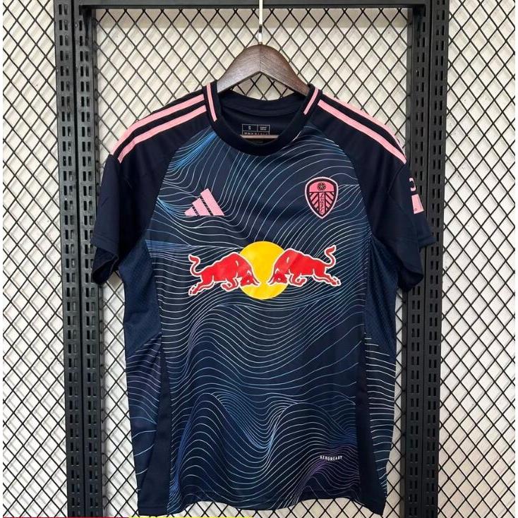 RB Leipzig 2021/22 Baju Bola Sepak Hitam Leipzig Red Bull RB Leipzig ...