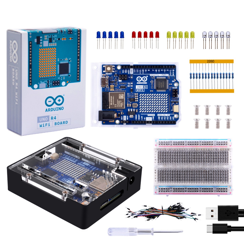 52Pi Student starter kit with Arduino Uno R4 DIY LED Projects | Shopee Philippines