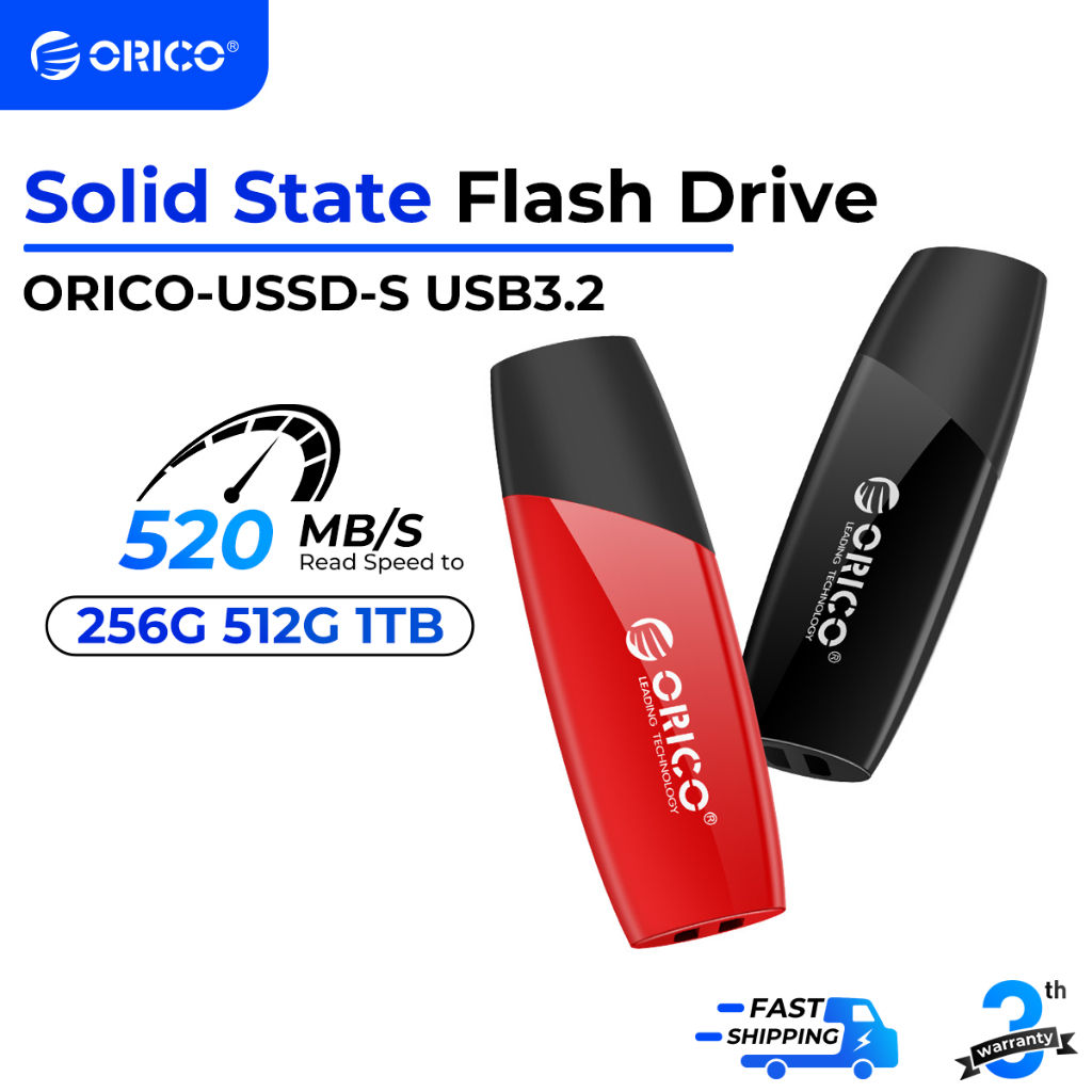 ORICO Solid State USB Flash Drive Original 128GB 256GB 512GB 1TB 520MB ...