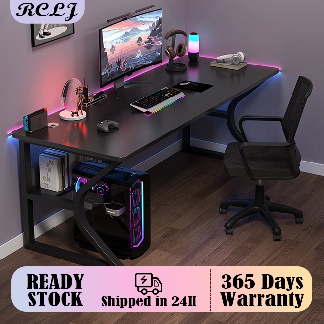 Gaming Table Gaming Desktop Table 120cm PC Table Gaming Table Computer ...