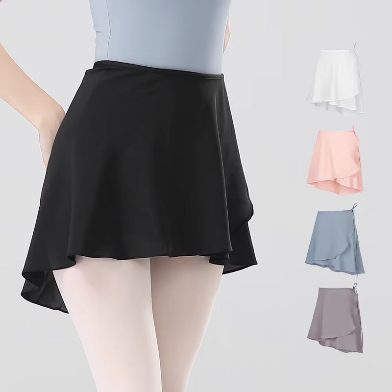 Ballet Dance Skirt for Women Girls Wrap Ballet Skirts Adult Tie Up ...
