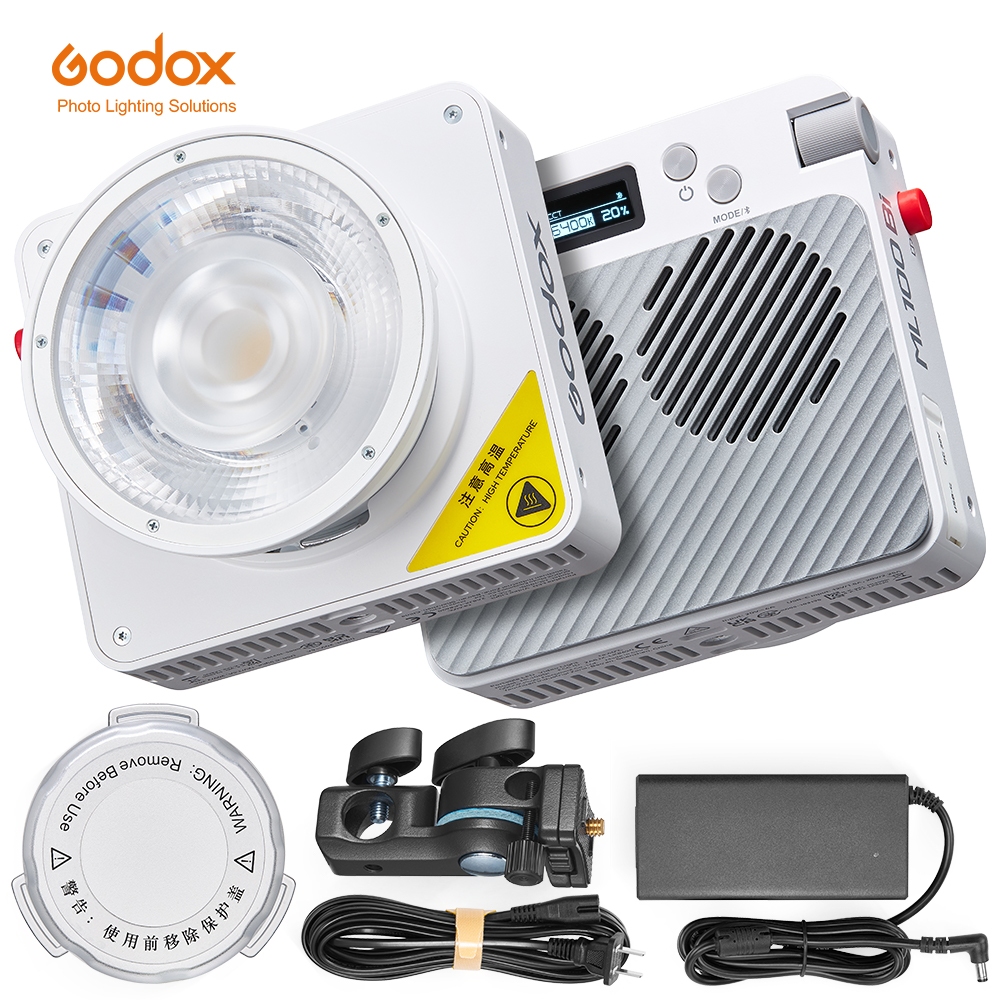 Godox ML100Bi 120W Bi-Color 2800K-6500K Portable LED Video Light ...