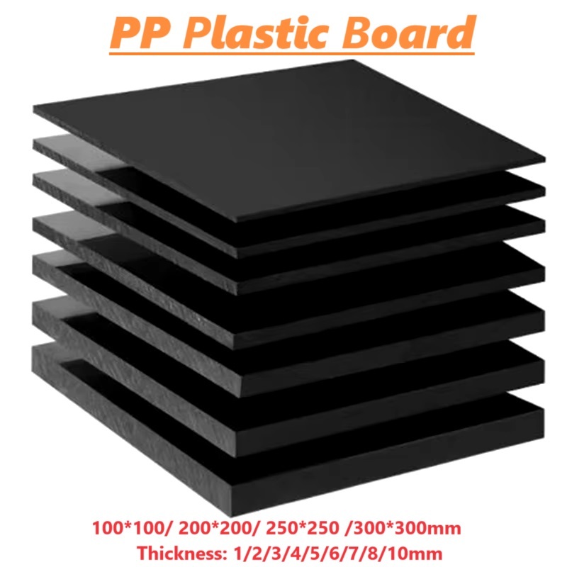 Black Plastic Board Nylon Board Environmental Protection PP board Acid ...