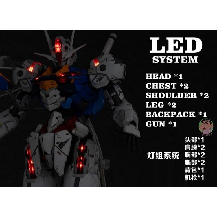 SH STUDIO PG 1/60 GUNDAM AERIAL Led System | Shopee Philippines