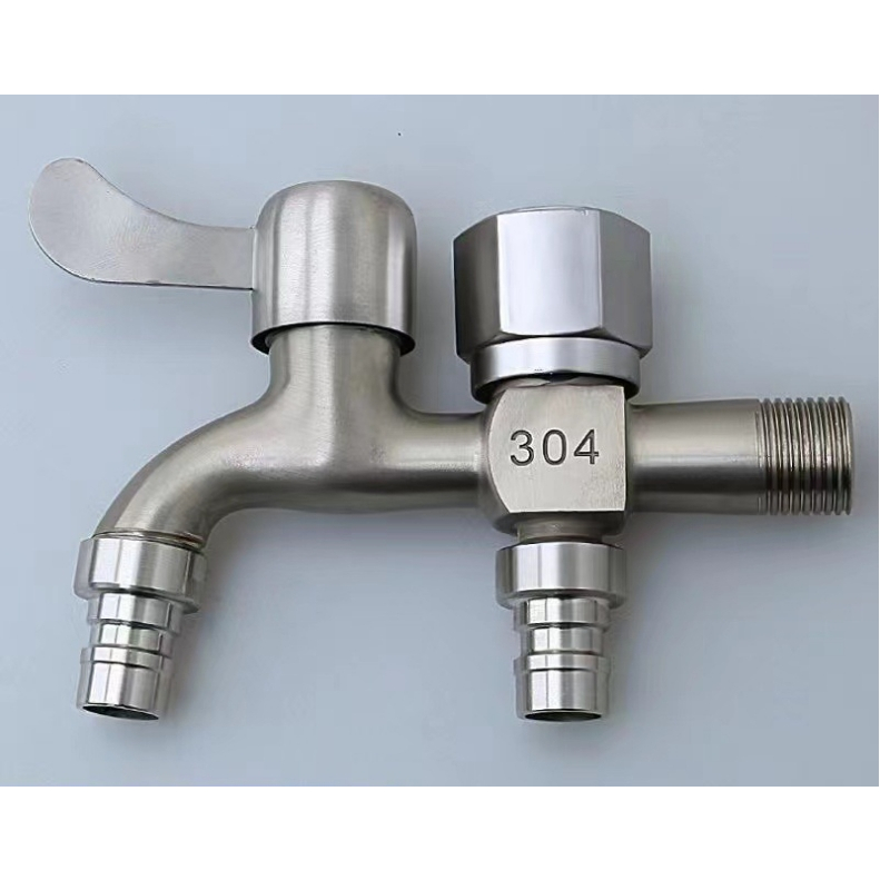 （Fast delivery）Two-Way Washer Faucet Split Into Two Home Single Switch ...