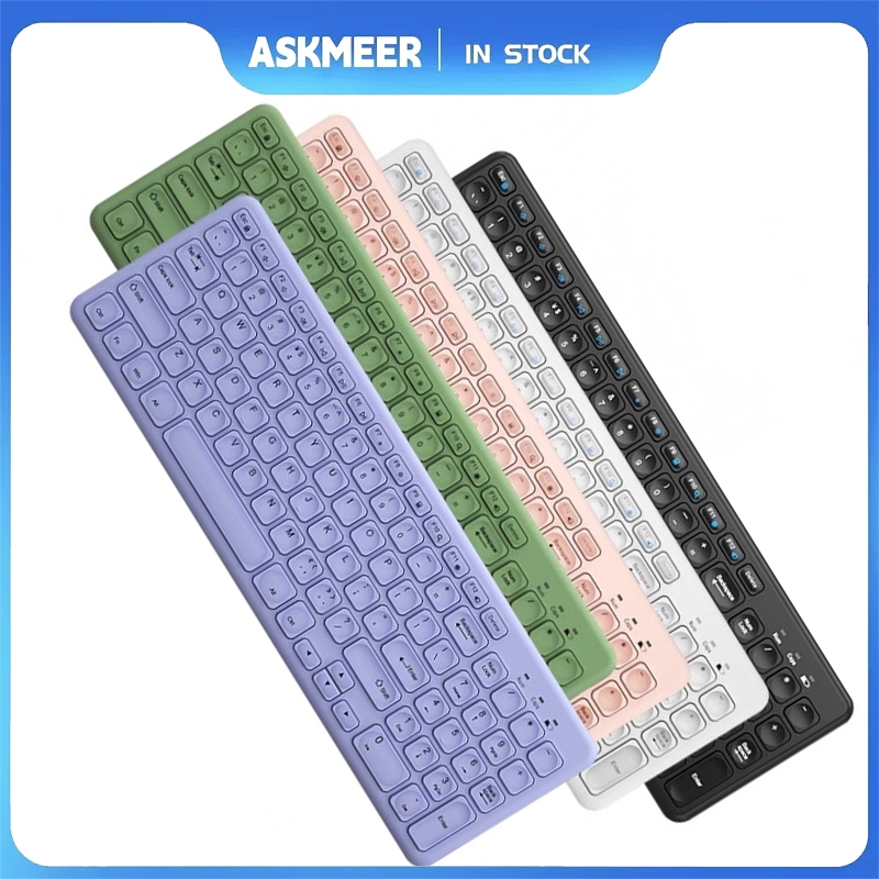 BOW 2.4G Wireless Keyboard & Mouse Set With USB Receiver Office Ultra ...