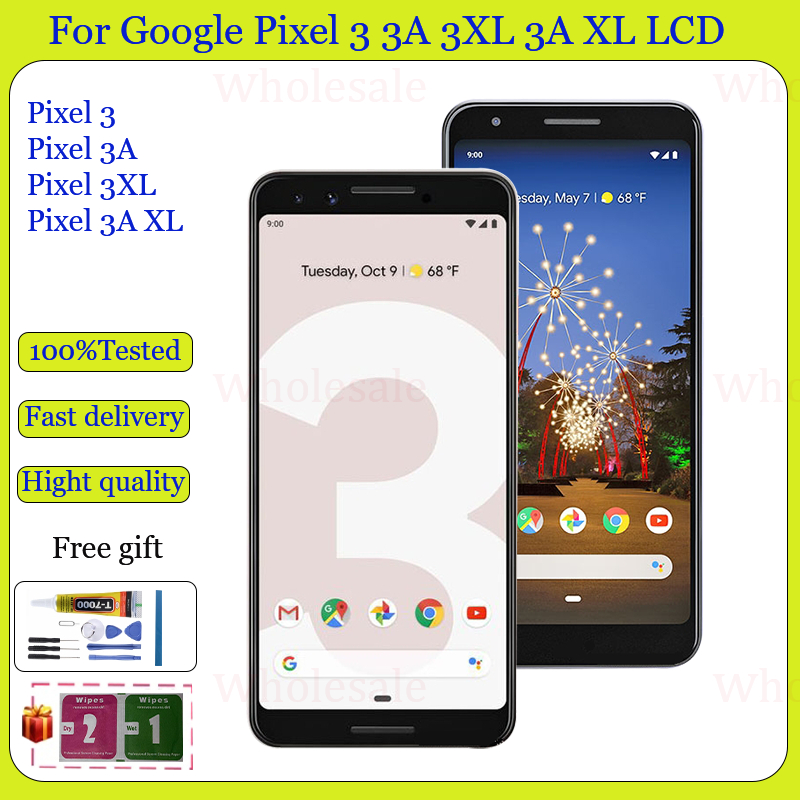 Original For Google Pixel 3 3A 3XL 3AXL LCD Display Touch Screen ...