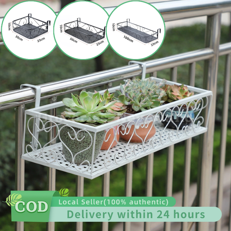 [COD]-100CM plant rack Balcony plant stand outdoor Flower Pot rack ...