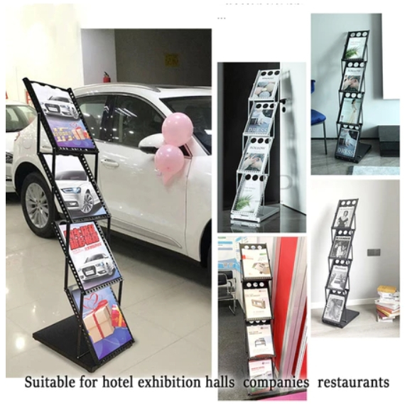 The magazine books display shelf receives the landing press shelf ...