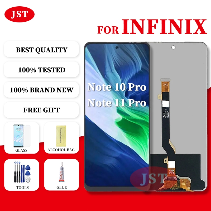 For Infinix Note 10 Pro X695 Note 11 Pro X697 LCD Display Touch Screen ...