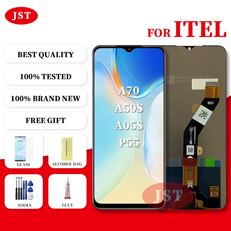 For Itel A70 A50S A05S P55 LCD Display Touch Screen | Shopee Philippines