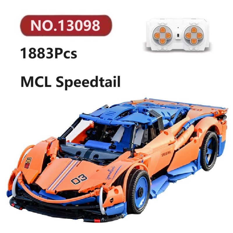 MCL Speedtail(Remote Control) Building Blocks 1883 Pcs Mould King Car ...